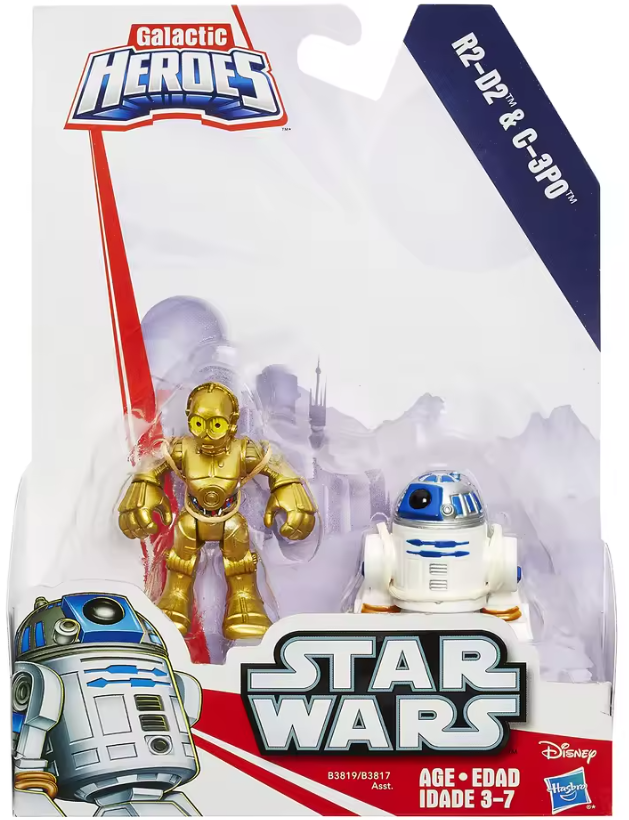 C-3PO & R2-D2 - Galactic Heroes (2014-2018) Two-Packs