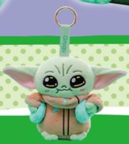 Grogu With Cookie - Star Wars Cosbaby Cosbi Plush Keychain ...