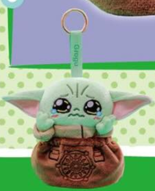 Grogu With Bag - Star Wars Cosbaby Cosbi Plush Keychain , Celebration ...