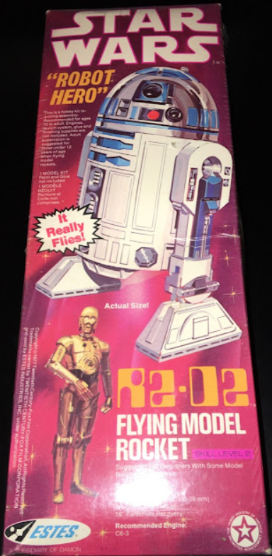 R2-D2 - Star Wars Estes Flying Model Rocket