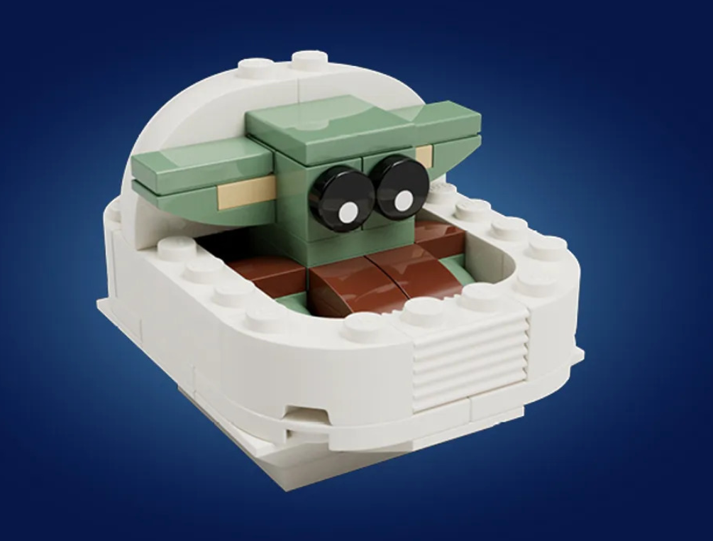 Grogu in Pram - Lego Star Wars (2025) In-Store Builds