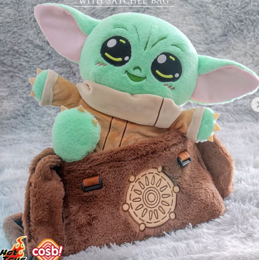 Grogu with Satchel - Star Wars Cosbaby Basic Plush