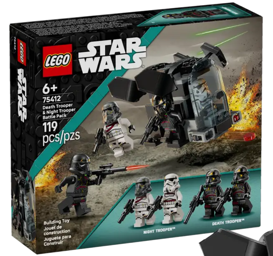 Death Trooper & Night Trooper - Lego Star Wars (2025) Battlepacks (Lego ...