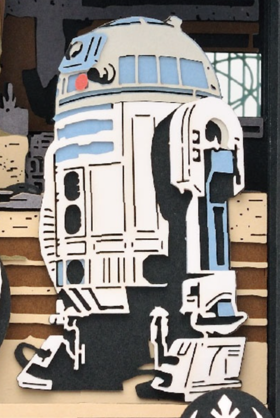 R2-D2 | BB-8 & R2-D2 - Star Wars Ensky Paper Theater