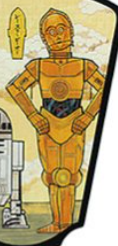 C-3PO | C-3PO and R2-D2 - Star Wars Yoshitoku Hagoita , Celebration Exclusive