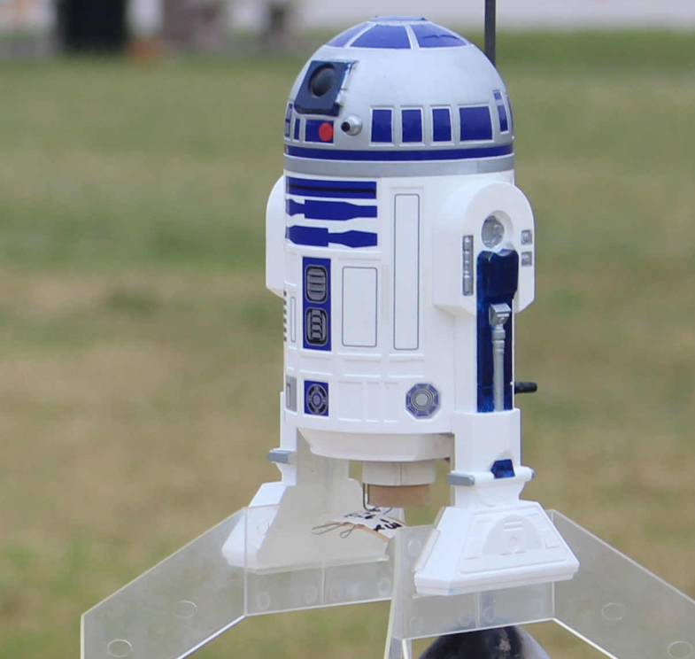R2-D2 - Star Wars Estes Flying Rocket Launch Set