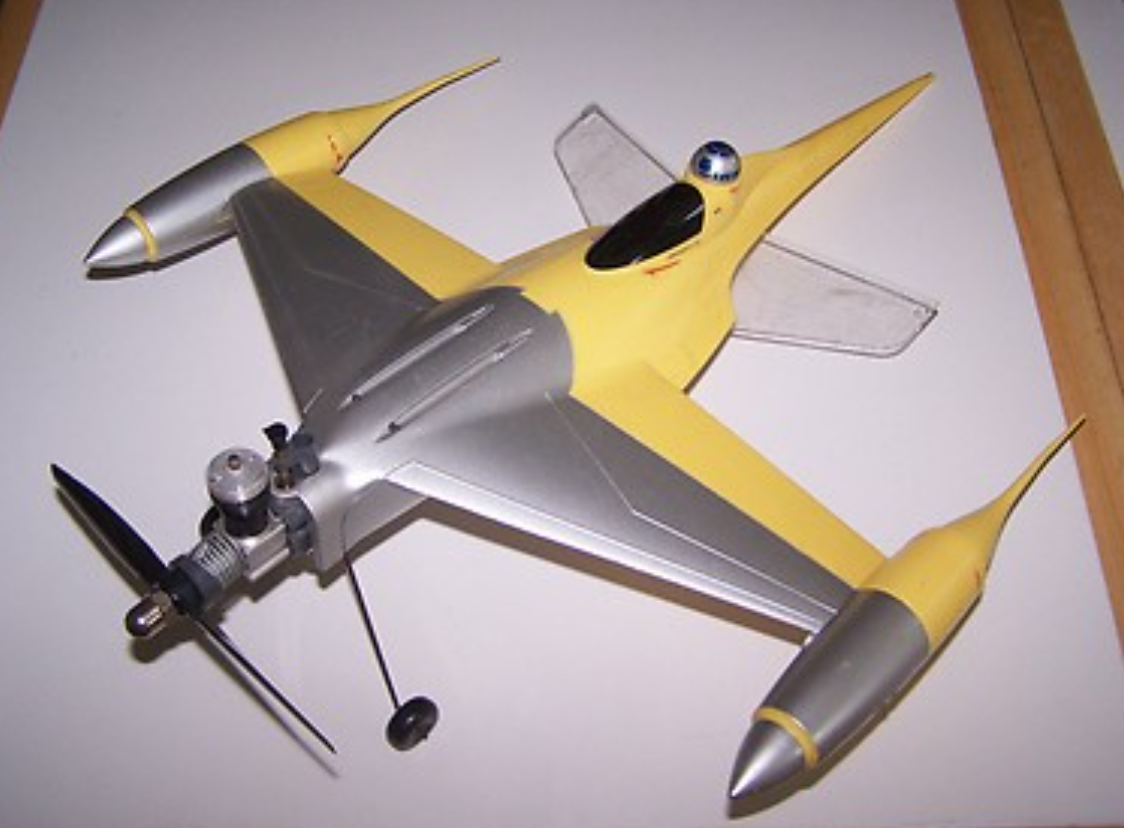Naboo Fighter - Star Wars Cox Control Line Fighter