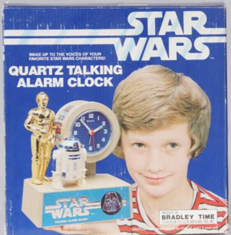 R2-D2 & C-3PO (1984) - Star Wars Bradley Time Talking Alarm Clock