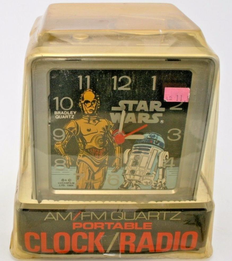 R2-D2 & C-3PO - Star Wars Bradley Time Clock Radio