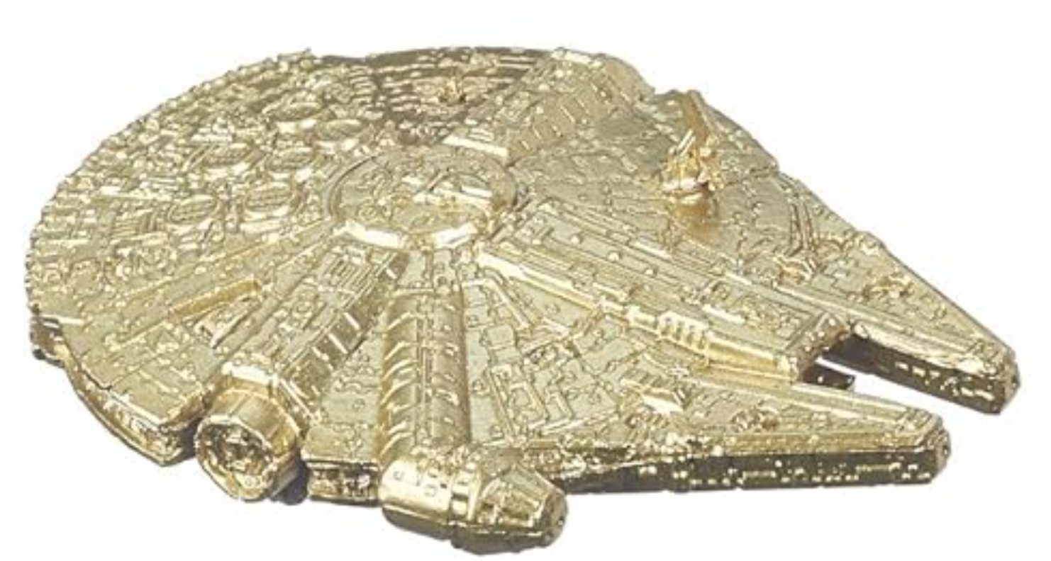 Millennium Falcon (Gold) | Battle for Jakku - Micro Machines (2015-2017 ...