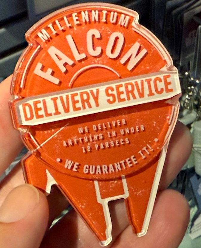 Millennium Falcon Delivery Service - Disney Parks Magnet