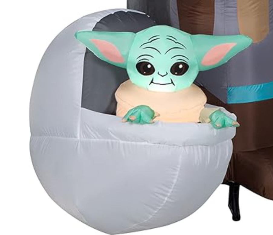 Grogu | The Mandalorian and Grogu - Star Wars Gemmy Airblown Inflatable ...
