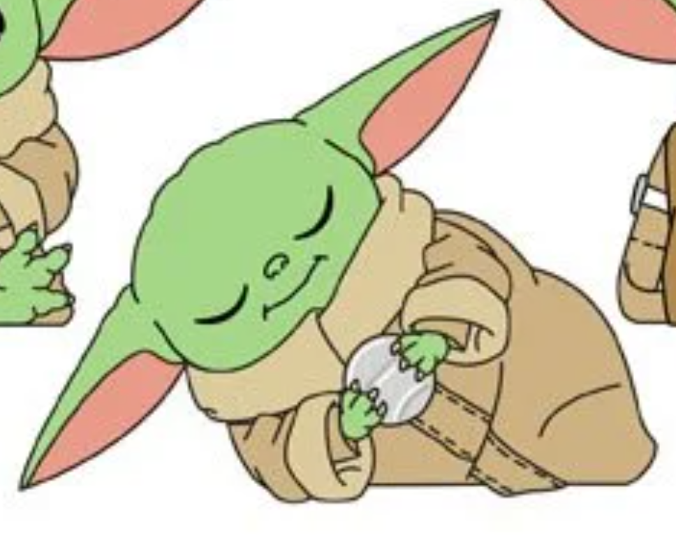 Grogu Sleeping | The Mandalorian Series 4 - Star Wars Monogram 3D Foam ...