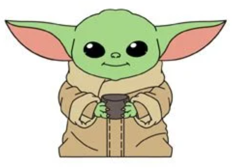 Grogu with Cup | The Mandalorian Series 4 - Star Wars Monogram 3D Foam ...