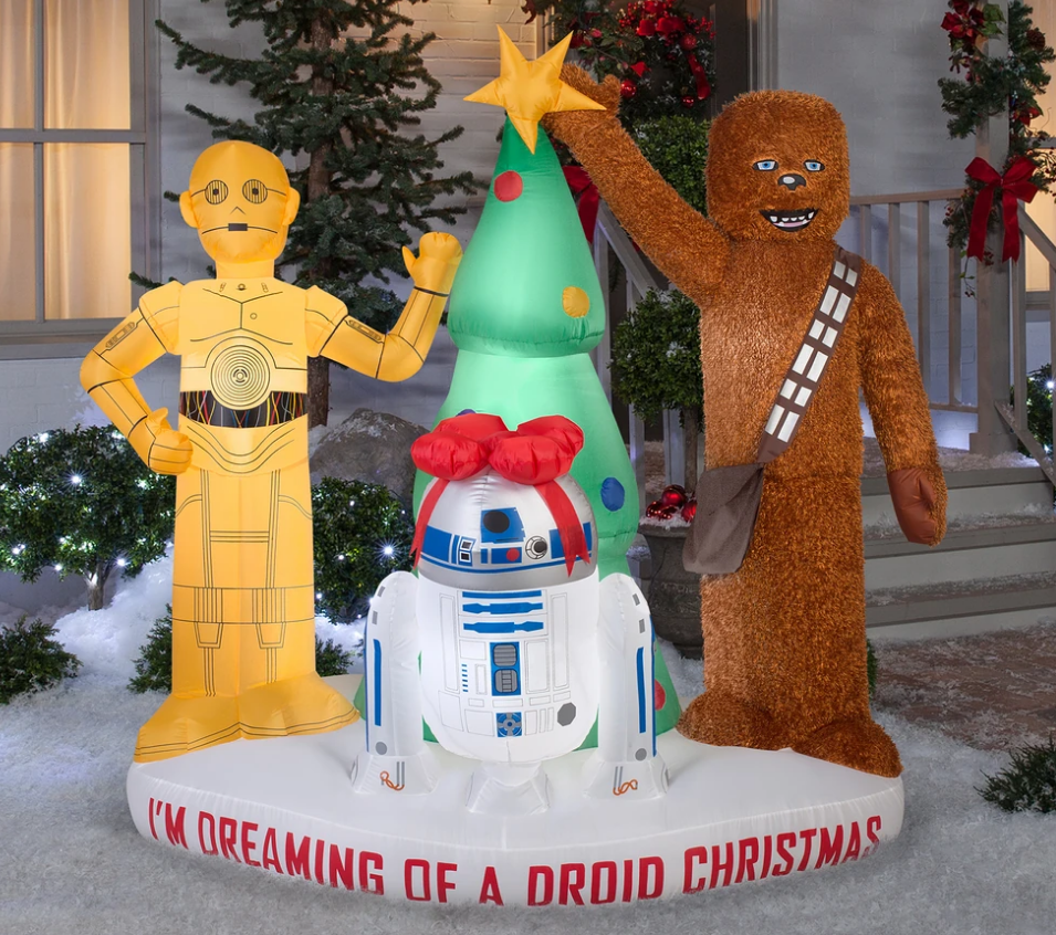 R2-D2 | I'm Dreaming of a Droid Christmas - Star Wars Gemmy Airblown ...
