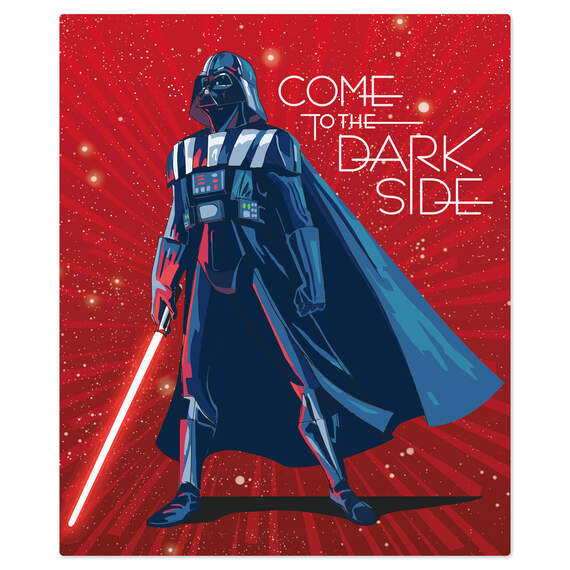 Darth Vader (Dark Side) - Star Wars Hallmark Home Hooded Blanket