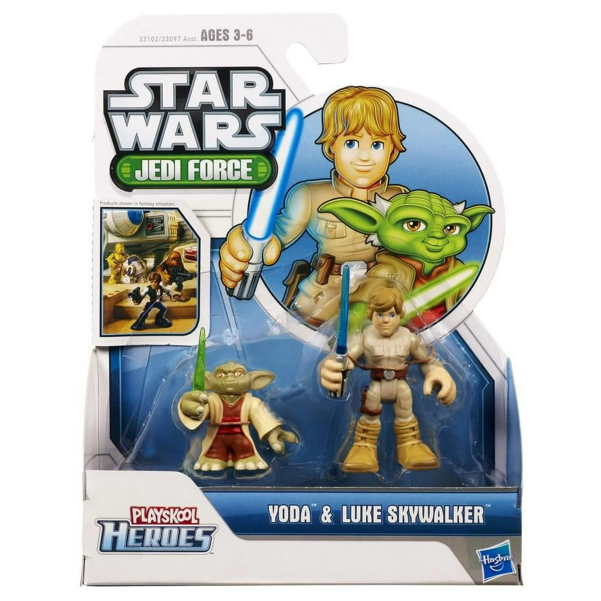 Luke Skywalker | Yoda & Luke Skywalker - Galactic Heroes (Jedi Force ...