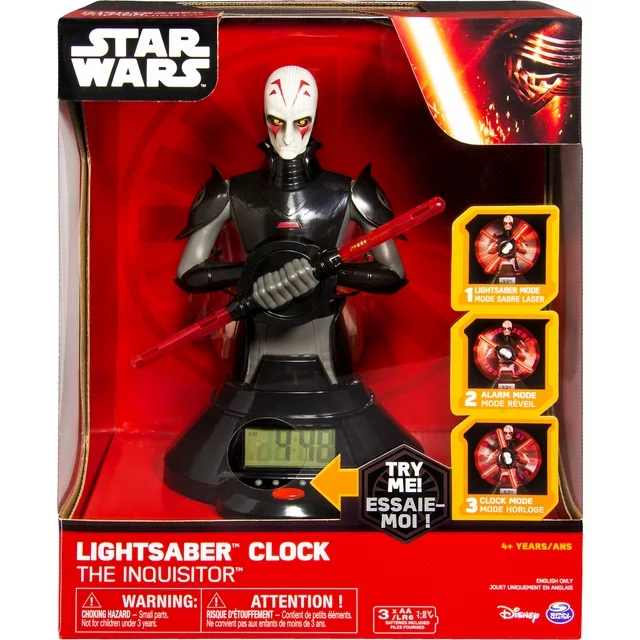 The Inquisitor - Star Wars Spinmaster Lightsaber Clock