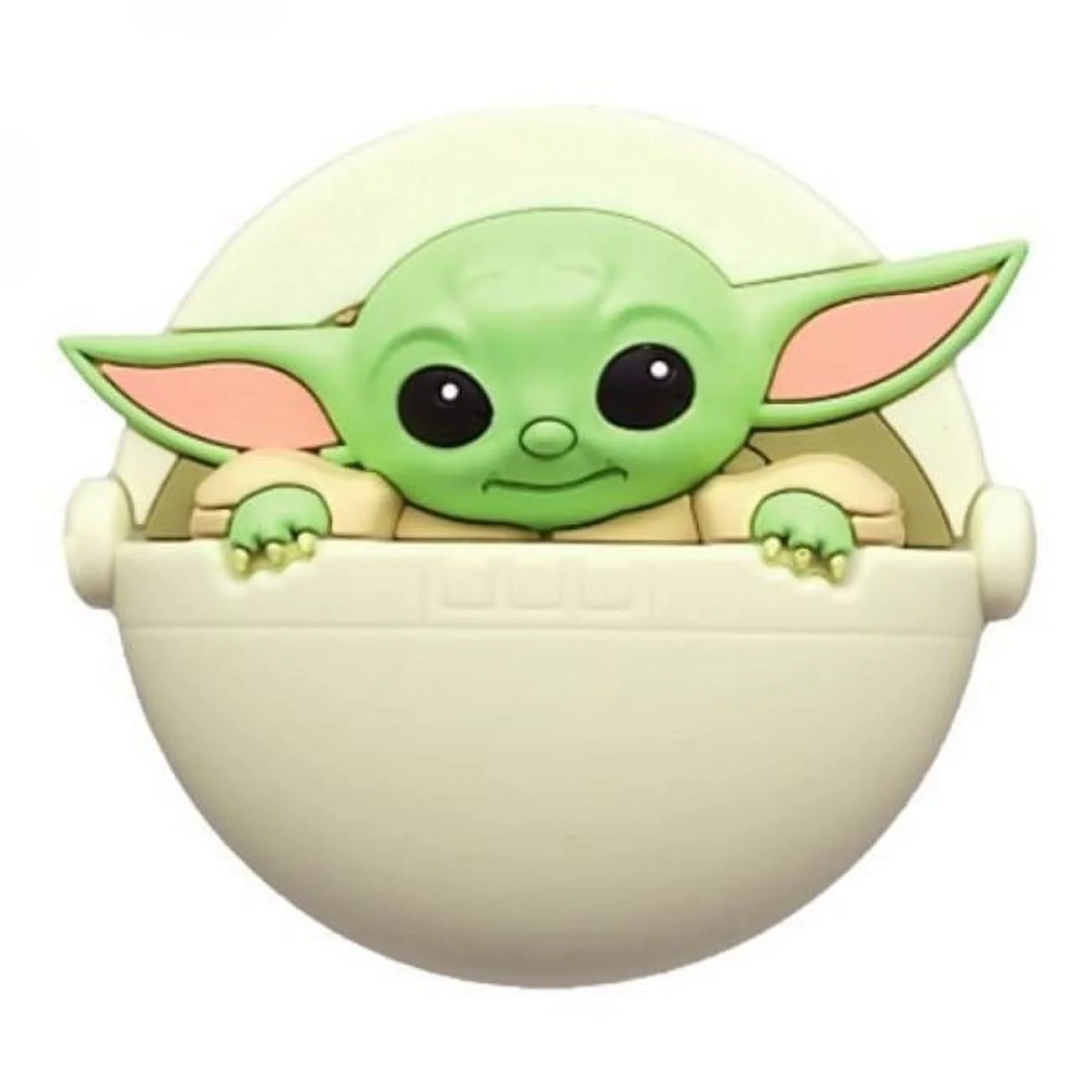 Grogu in Pram - Star Wars Monogram 3D Foam Magnet