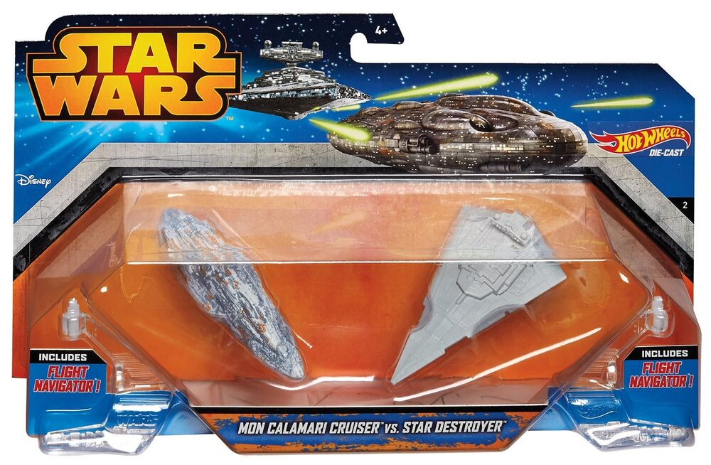Star Destroyer / Mon Calamari Cruiser - Star Wars Hot Wheels (2014 ...