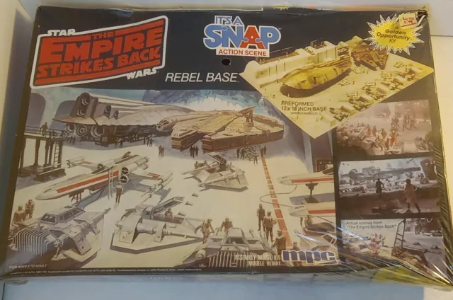 Rebel Transport | Rebel Base - Star Wars MPC / ERTL Snap Action Scenes 1924