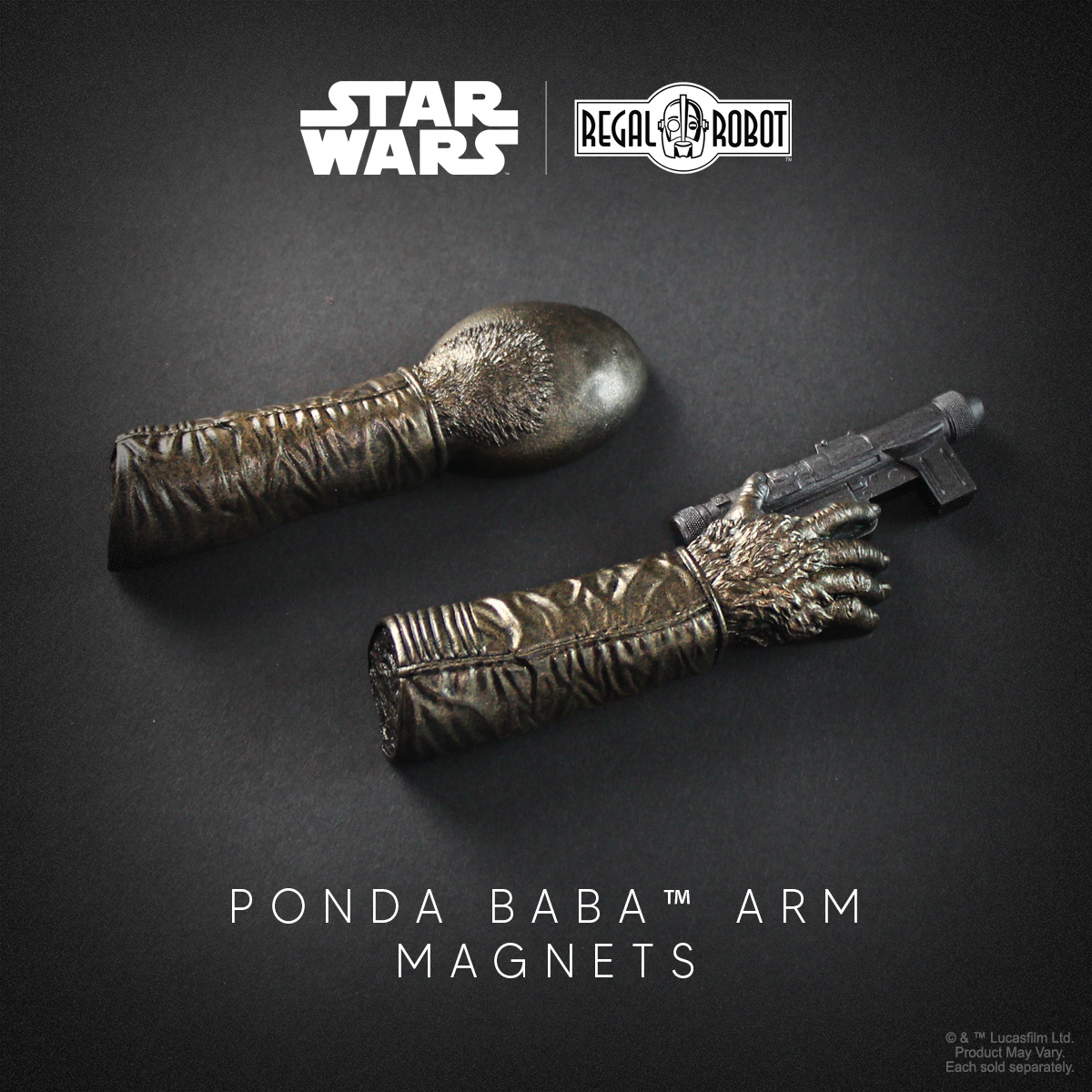 Ponda Baba Arms Set - Star Wars Regal Robot (Art & Dcor) Magnetic Mini ...
