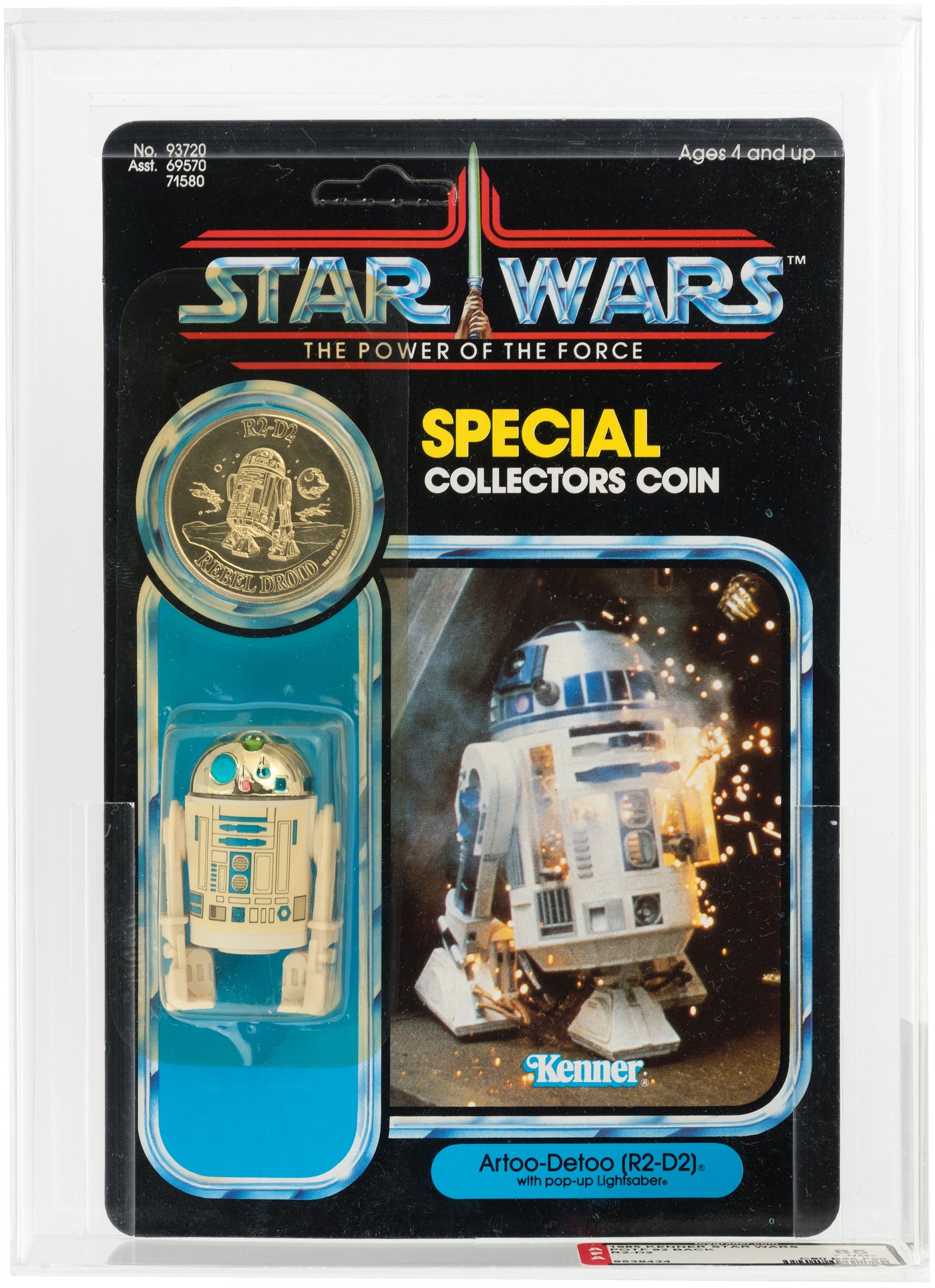 Artoo-Detoo (R2-D2 with Pop-Up Lightsaber) - Power of the Force Basic ...