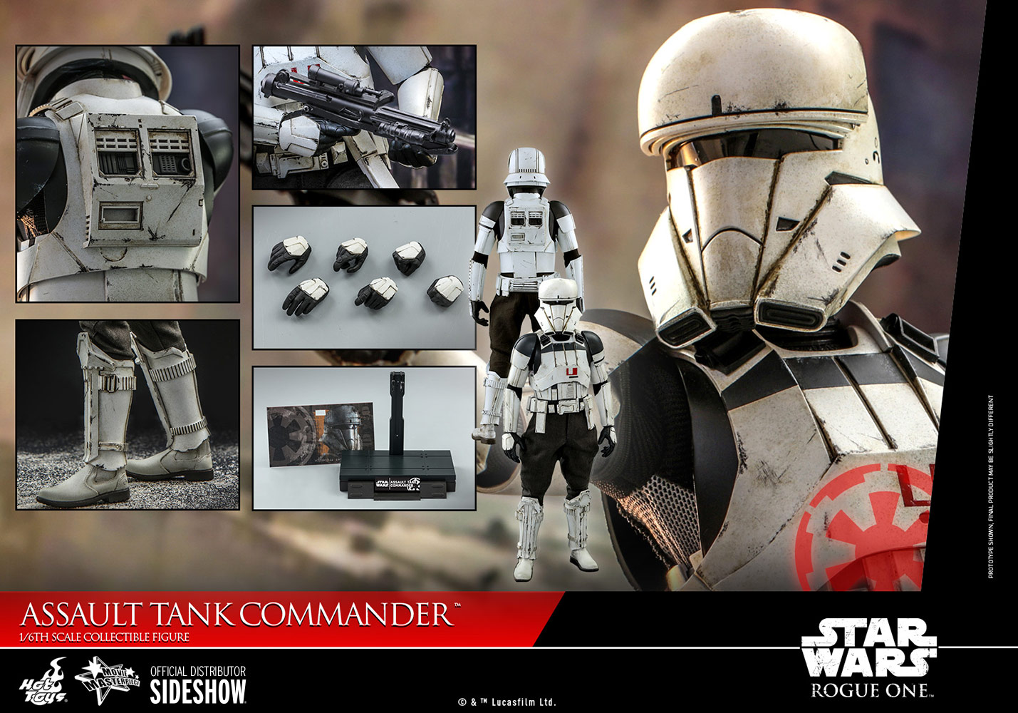 Assault Tank Commander - Hot Toys Movie Masterpiece Series MMS587