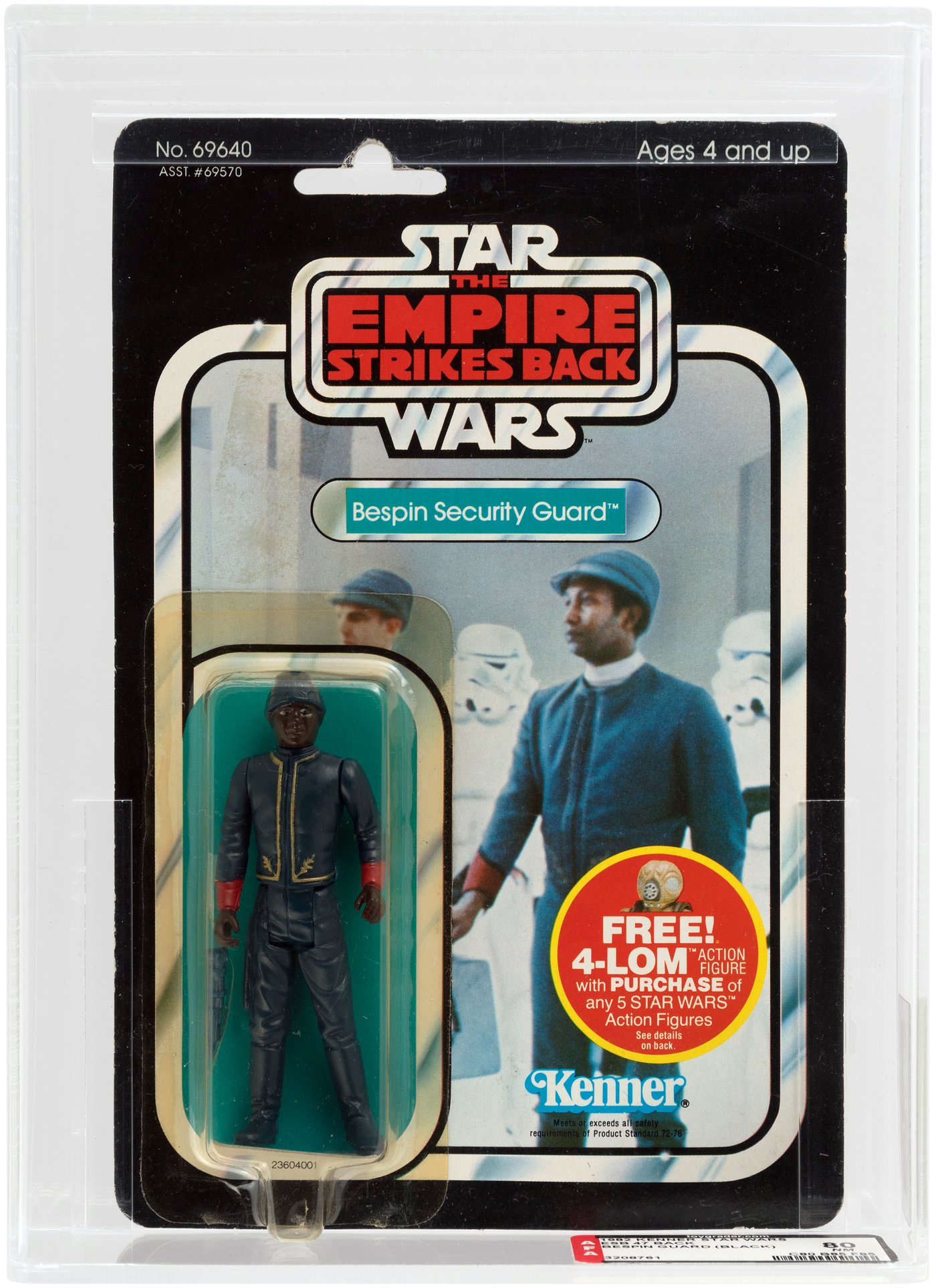 Bespin Security Guard (Black) - The Empire Strikes Back Basic Figures