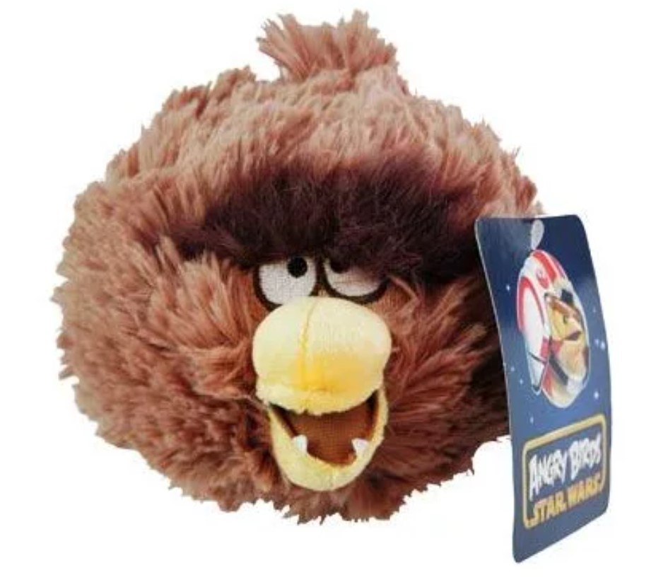 Chewbacca Bird - Angry Birds Star Wars Plush 5-inch Plush