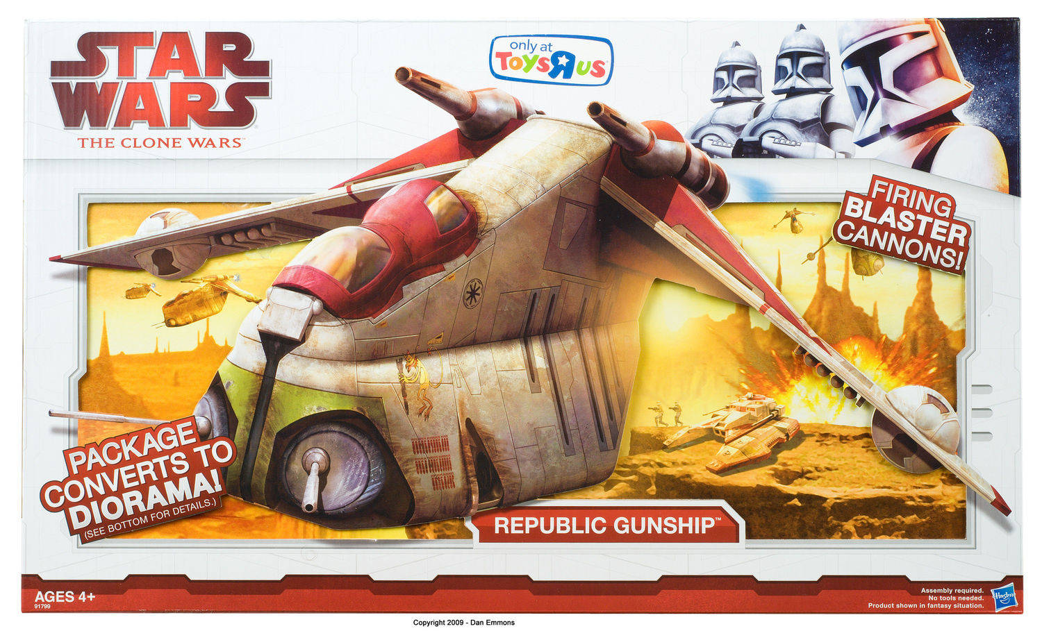 Republic Gunship Crumb Bomber - Legacy Collection (The Clone Wars 2009 ...