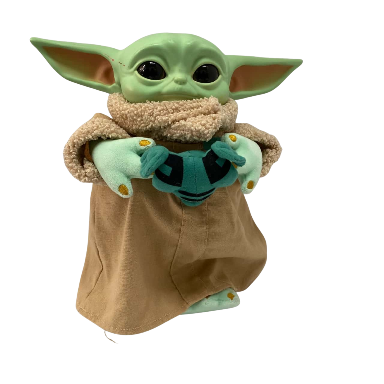 Grogu wih Sorgan Frog - Star Wars Headstart Life Sized Plush