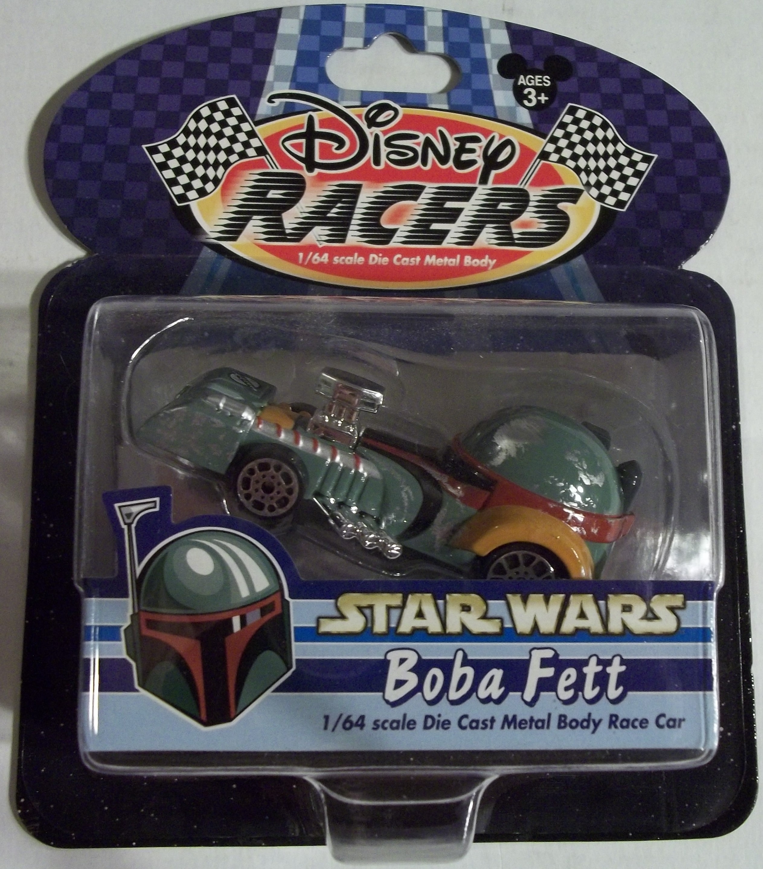 Boba Fett - Star Wars Disney Racers Character Cars
