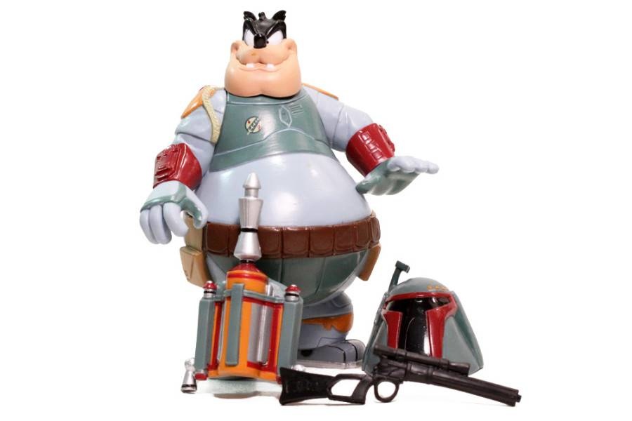 Bad Pete as Boba Fett - The Disney Collection (Disney Characters) Basic ...