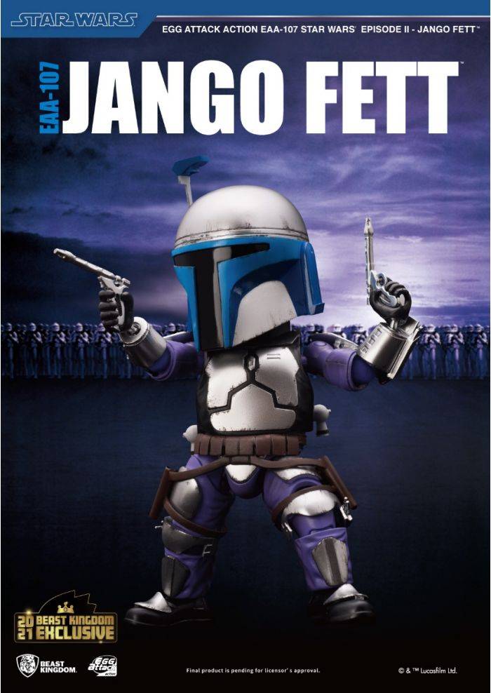 Jango Fett - Star Wars Beast Kingdom Egg Attack Action EAA-107
