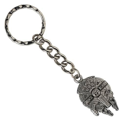 Millennium Falcon - Star Wars Encore / Rawcliffe Pewter Keychain