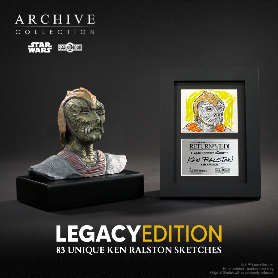 Klaatu - Star Wars Regal Robot (Archive Collection) Concept Maquette ...