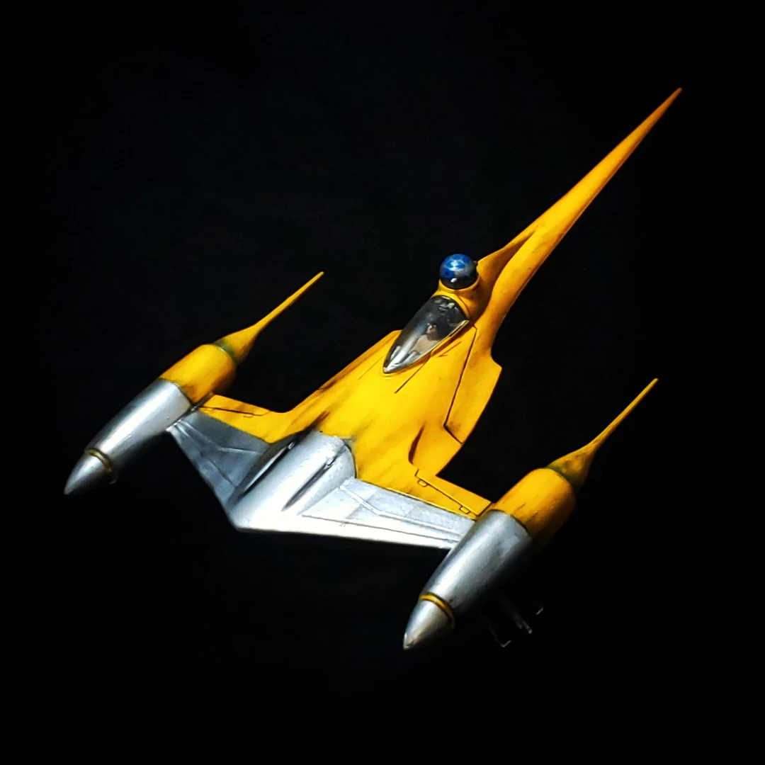 Naboo Fighter - Star Wars AMT/ERTL (Prequel Era) Snapfast Model Kit 30117