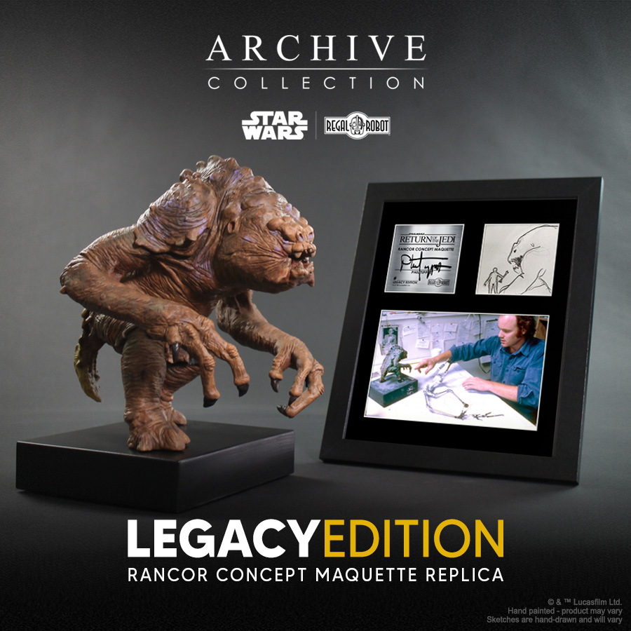 Rancor - Star Wars Regal Robot (Archive Collection) Concept Maquette ...