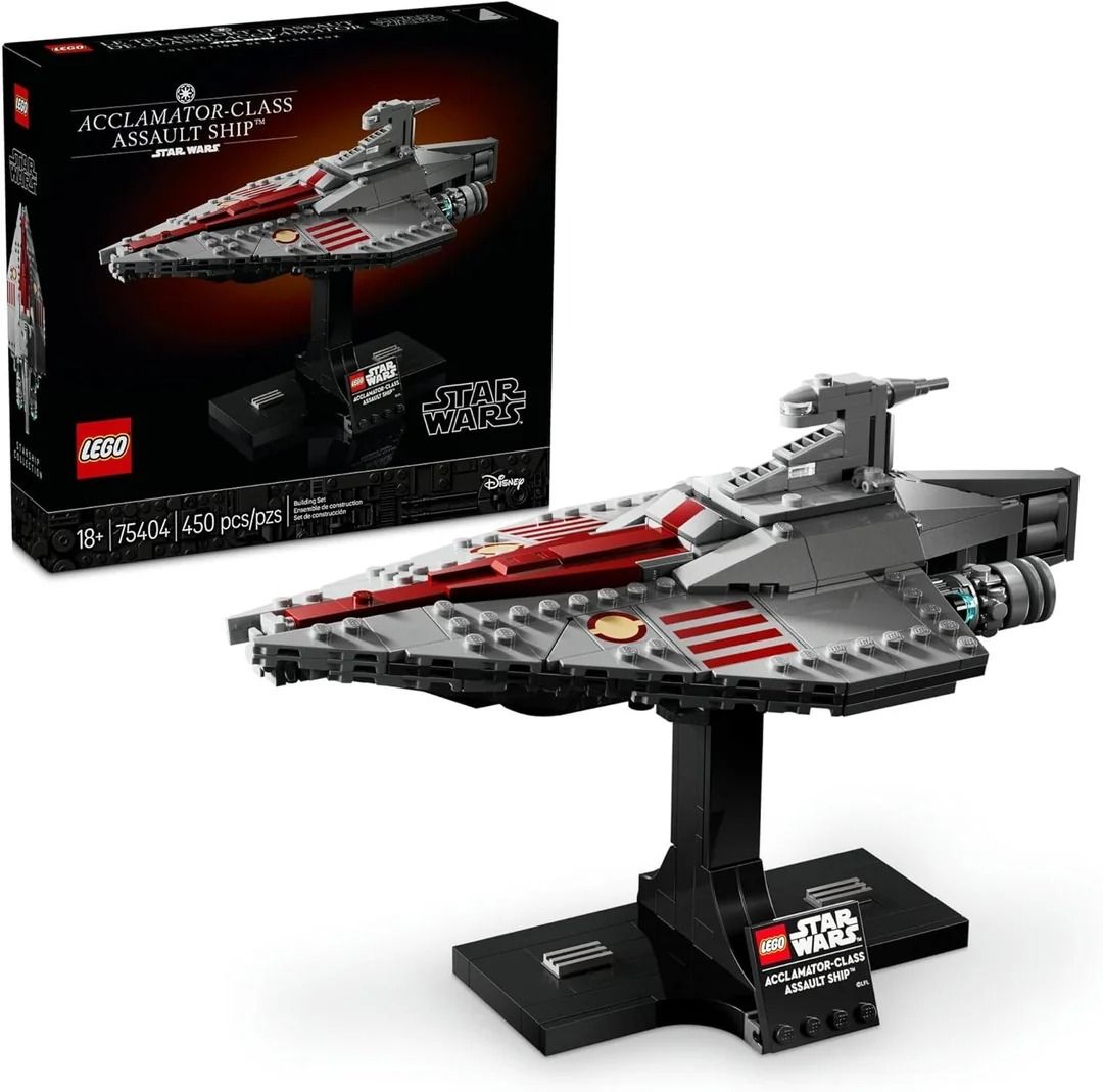 Acclamator-Class Assault Ship - Lego Star Wars (2025) 18+ 75404