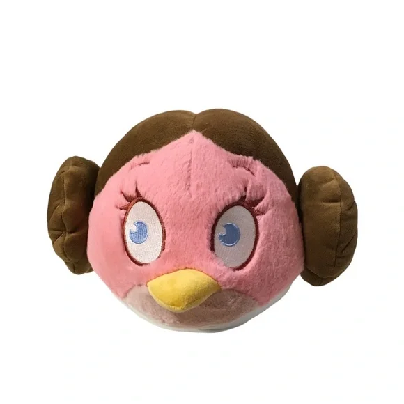 Princess Leia Bird - Angry Birds Star Wars Plush 8-inch Plush