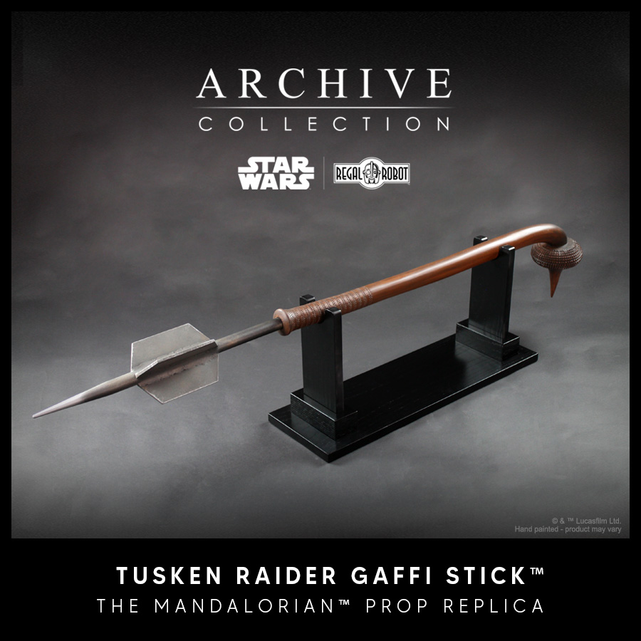 Tusken Raider Gaffi Stick - Star Wars Regal Robot (Archive Collection ...