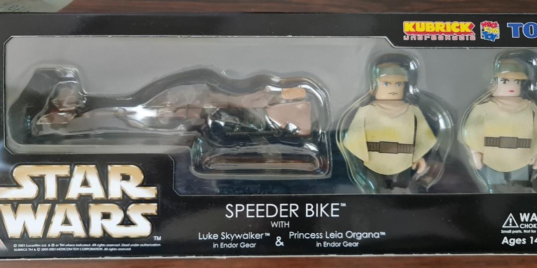 Luke Skywalker (Endor) | Speeder Bike Set - Star Wars Kubrick Multi-Pack