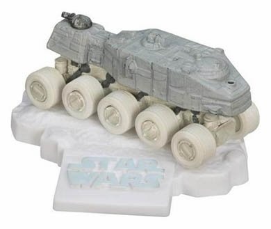 Clone Turbo Tank (Snow Deco) - Titanium Series Die-Cast Vehicle