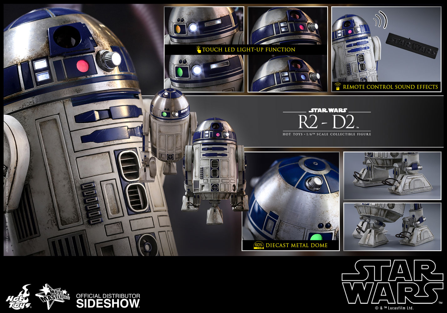 R2-D2 - Hot Toys Movie Masterpiece Series MMS408