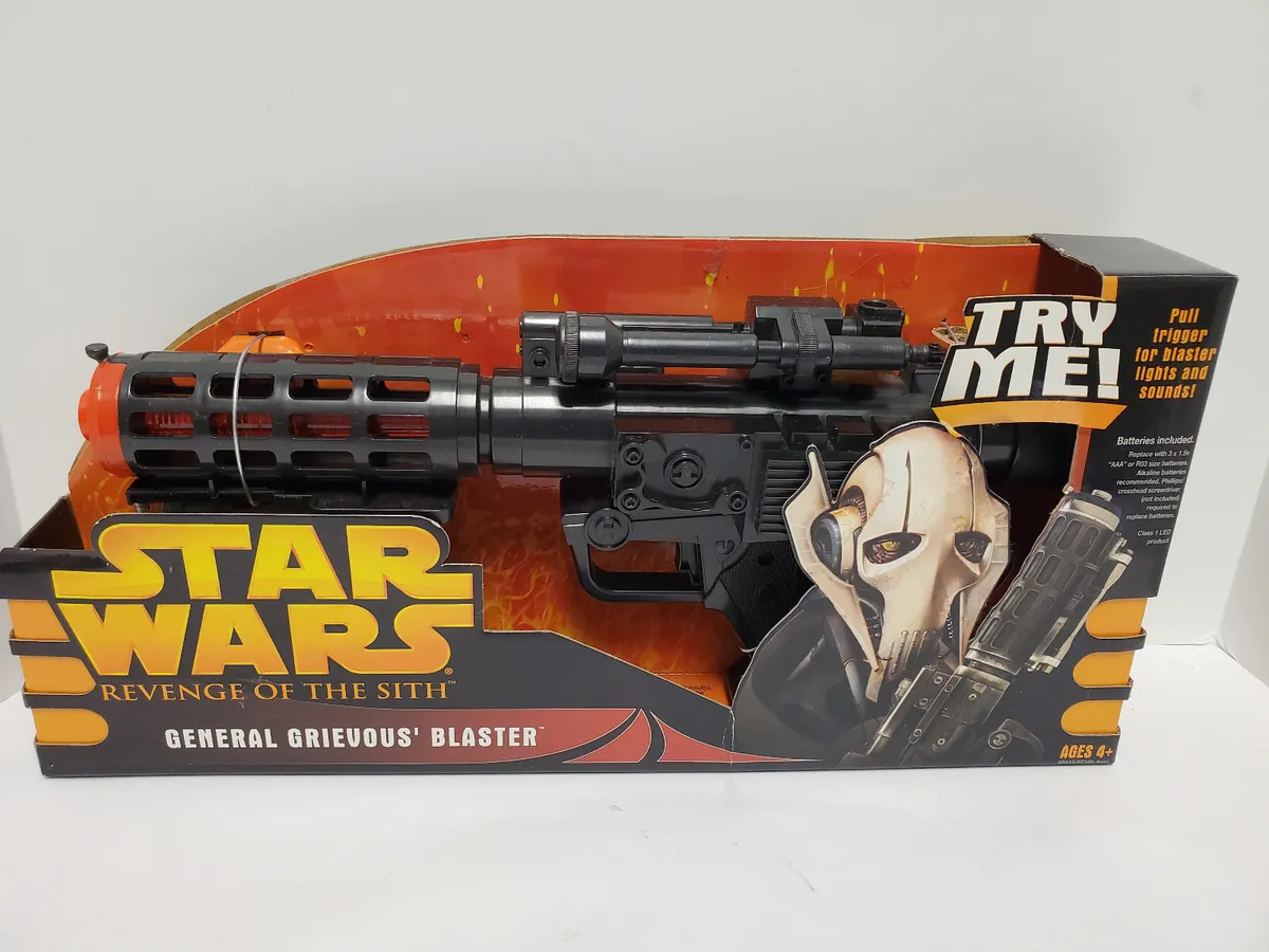 General Grievous s Blaster Revenge of the Sith Electronic Blaster