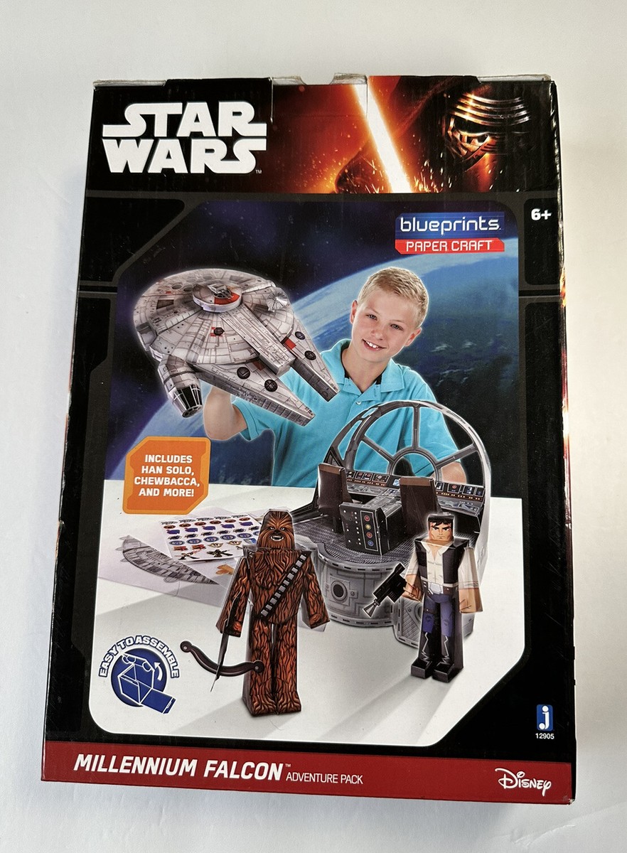 Millennium Falcon (2015) - Star Wars Blueprints Paper Craft