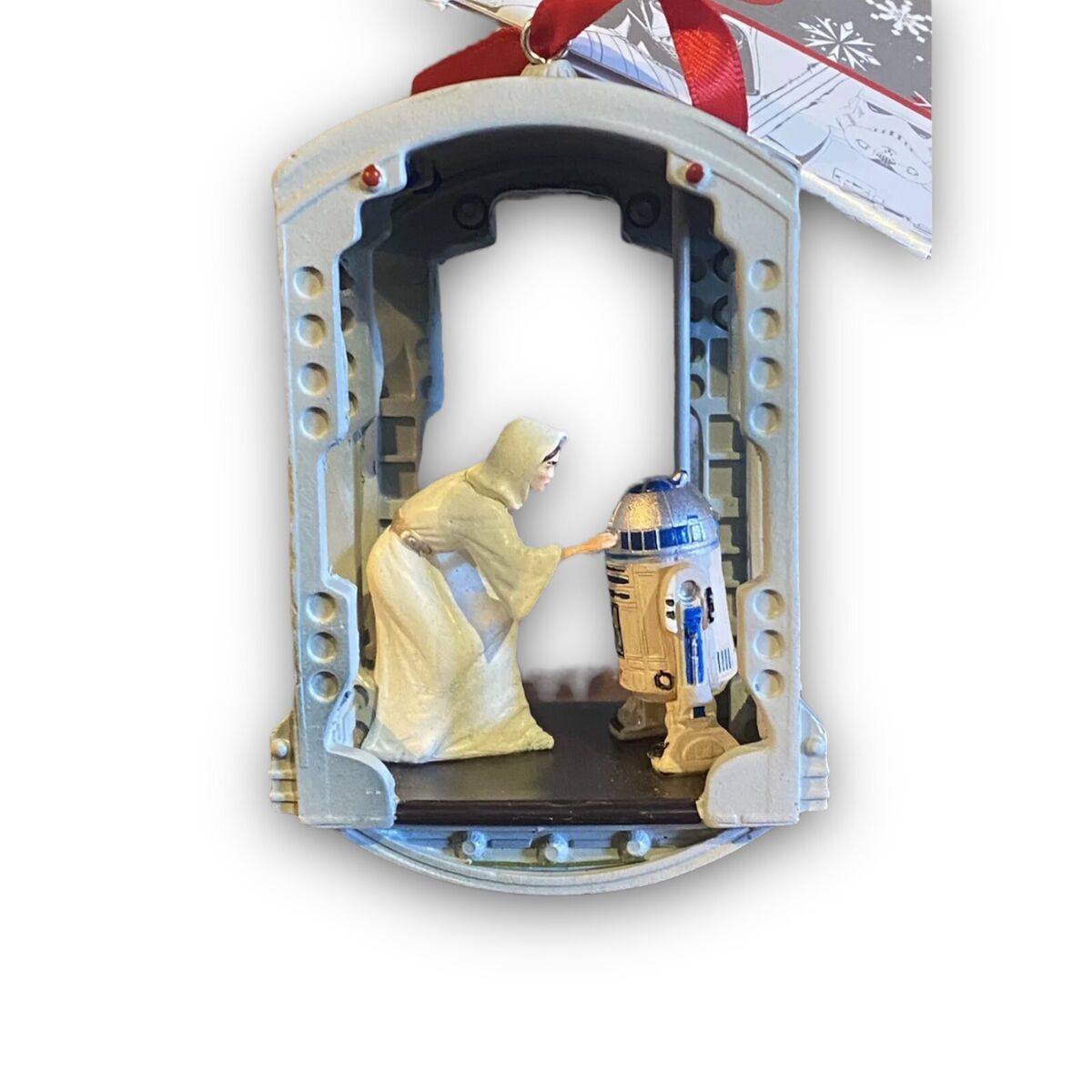 Princess Leia & R2-D2 (2022) - Disney Parks Sketchbook Ornaments