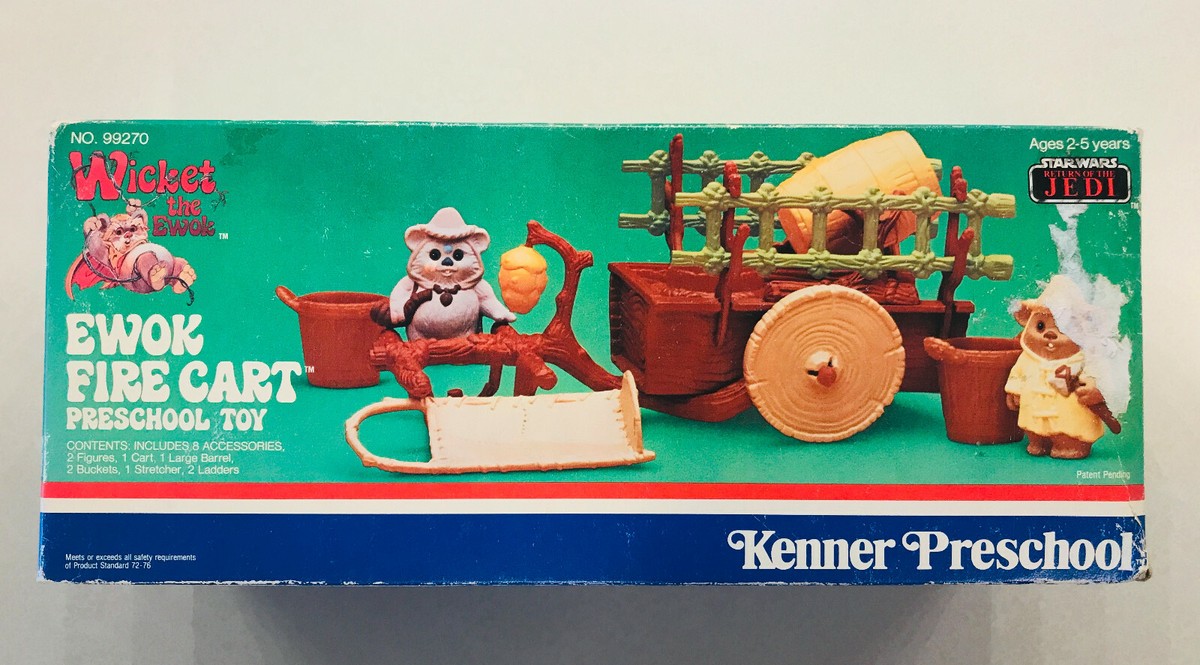 Ewok Fire Cart - Kenner Preschool Playset