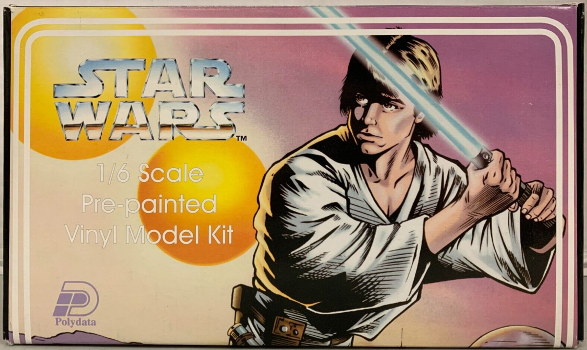 Luke Skywalker - Star Wars Polydata 1-6 Model Figure 01